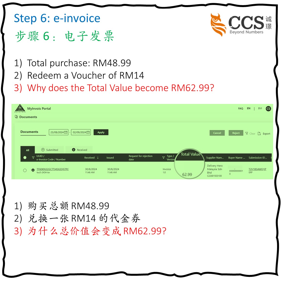 📱 How to Get Your e-Invoice from Food Panda: A Step-by-Step Guide 🍔🧾 – CCS