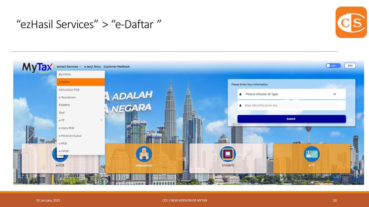 MyTax: One-Stop Portal To All Taxpayers – CCS