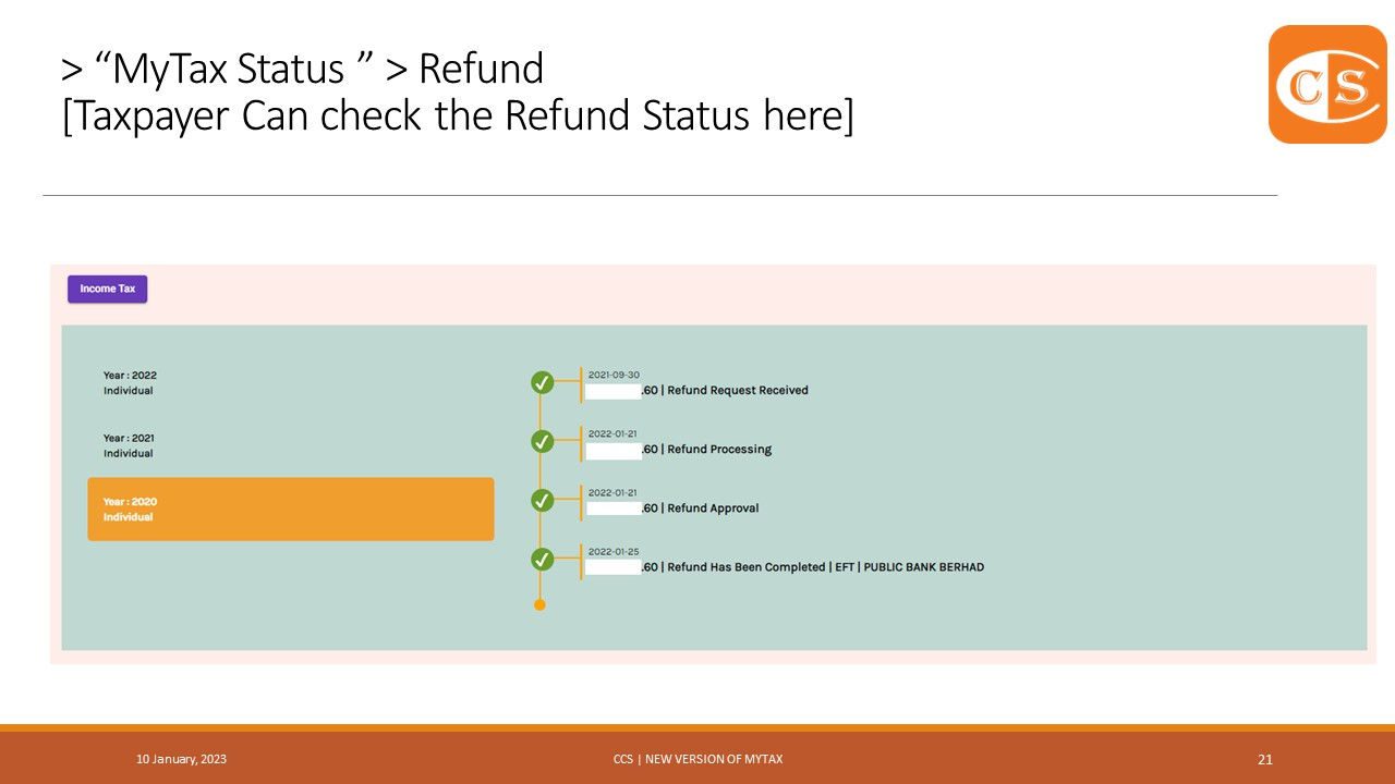 MyTax: One-Stop Portal To All Taxpayers – CCS