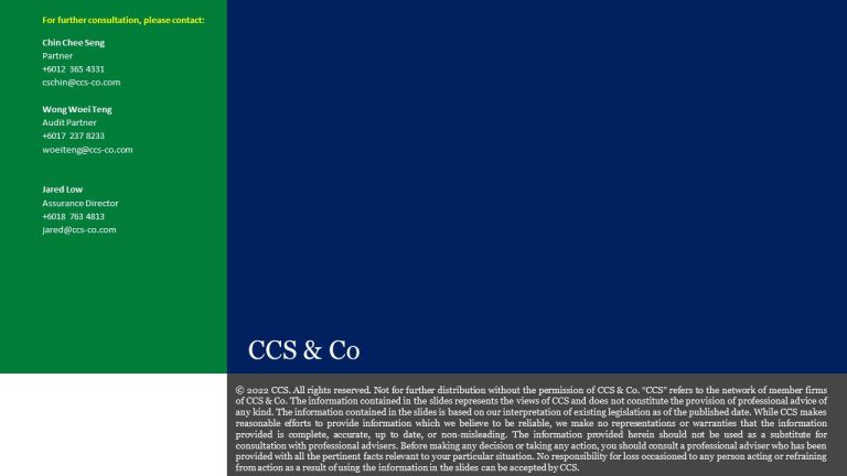 Malaysian Code on Corporate Governance (MCCG) 2021 – Key Updates – CCS