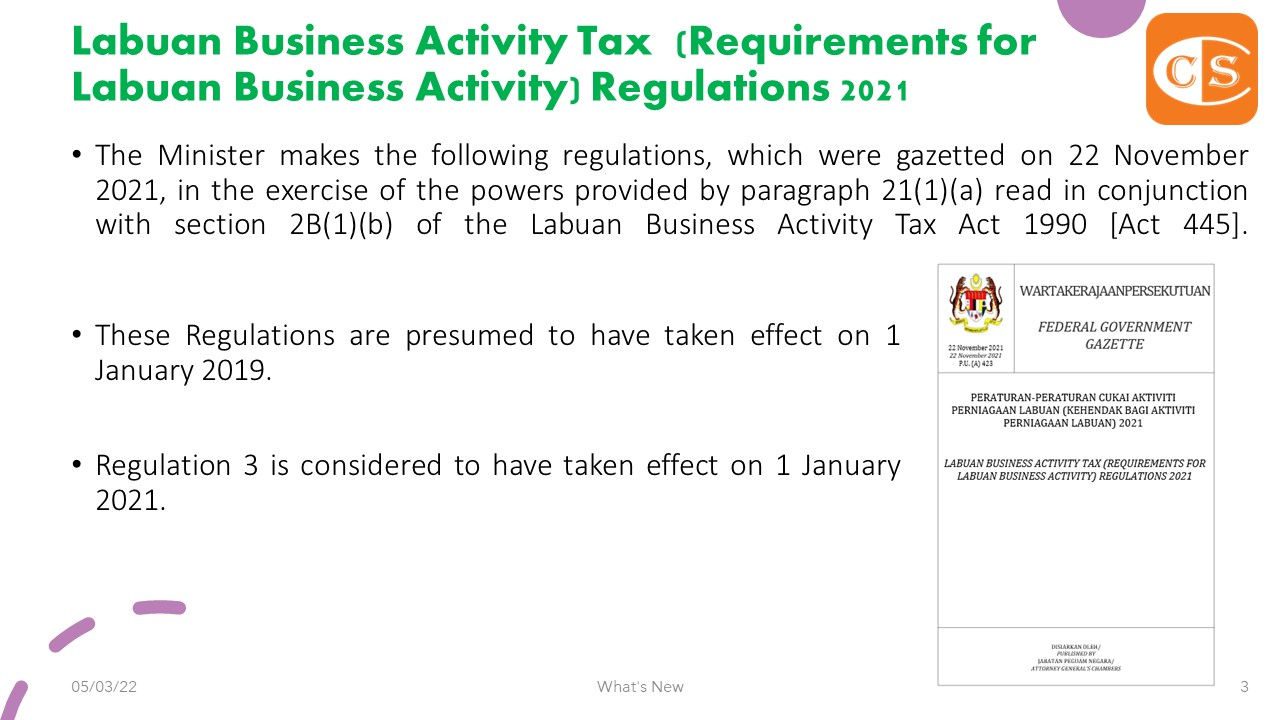 Labuan Business Activity Tax (Requirements for Labuan Business Activity ...