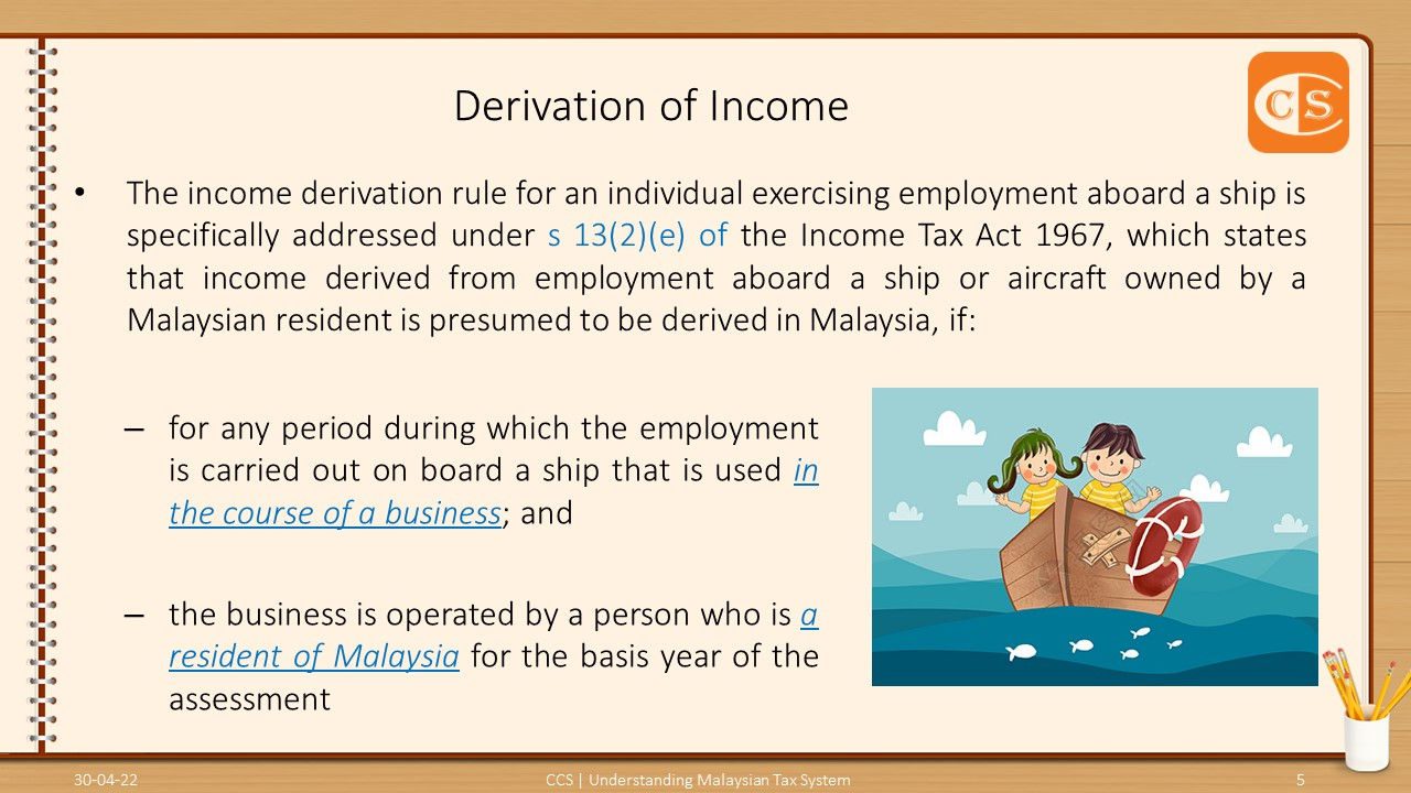 25: Income Derived by Individuals Exercising Employment Aboard Ships – CCS