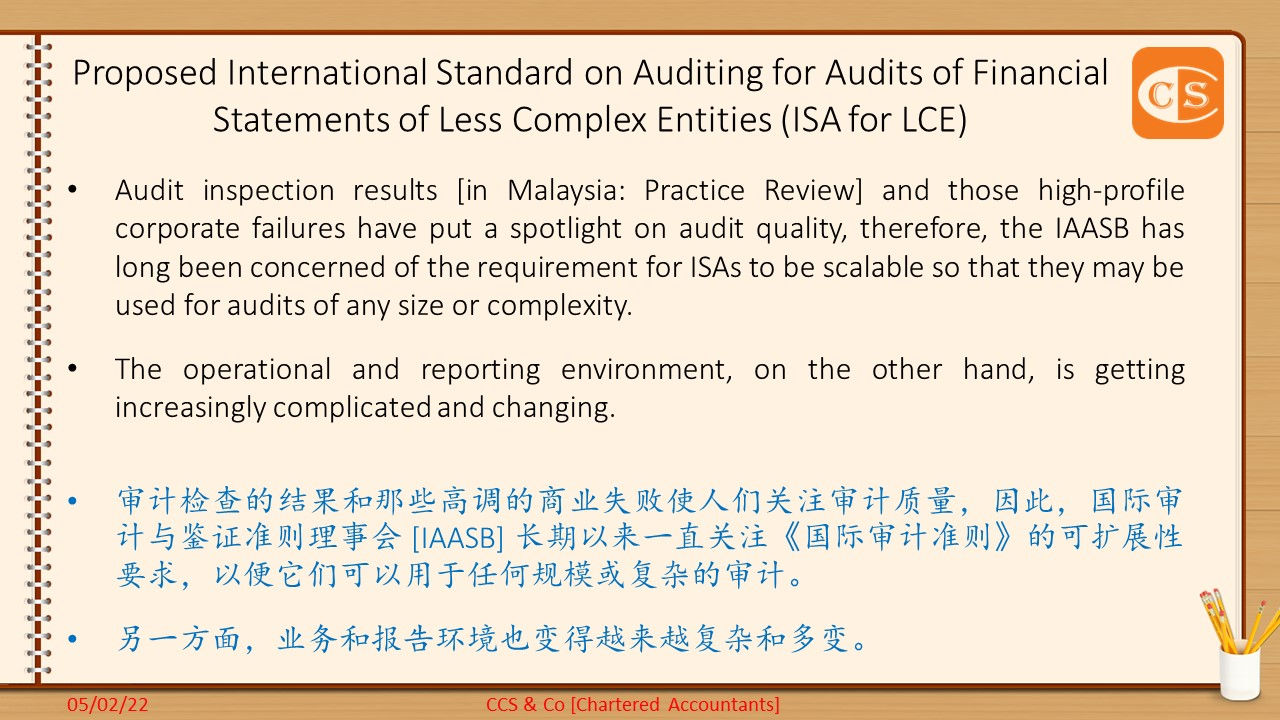 Proposed International Standard on Auditing for Audits of Financial ...