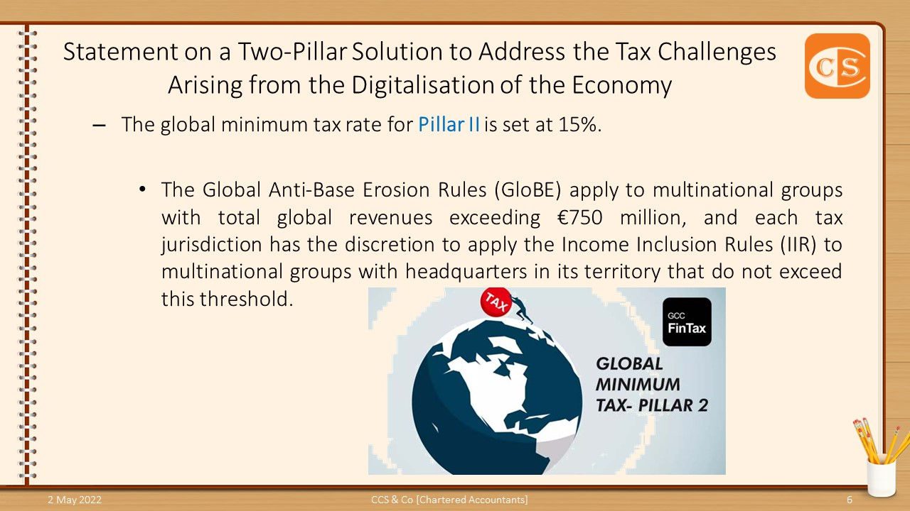 Statement on a Two-Pillar Solution to Address the Tax Challenges ...